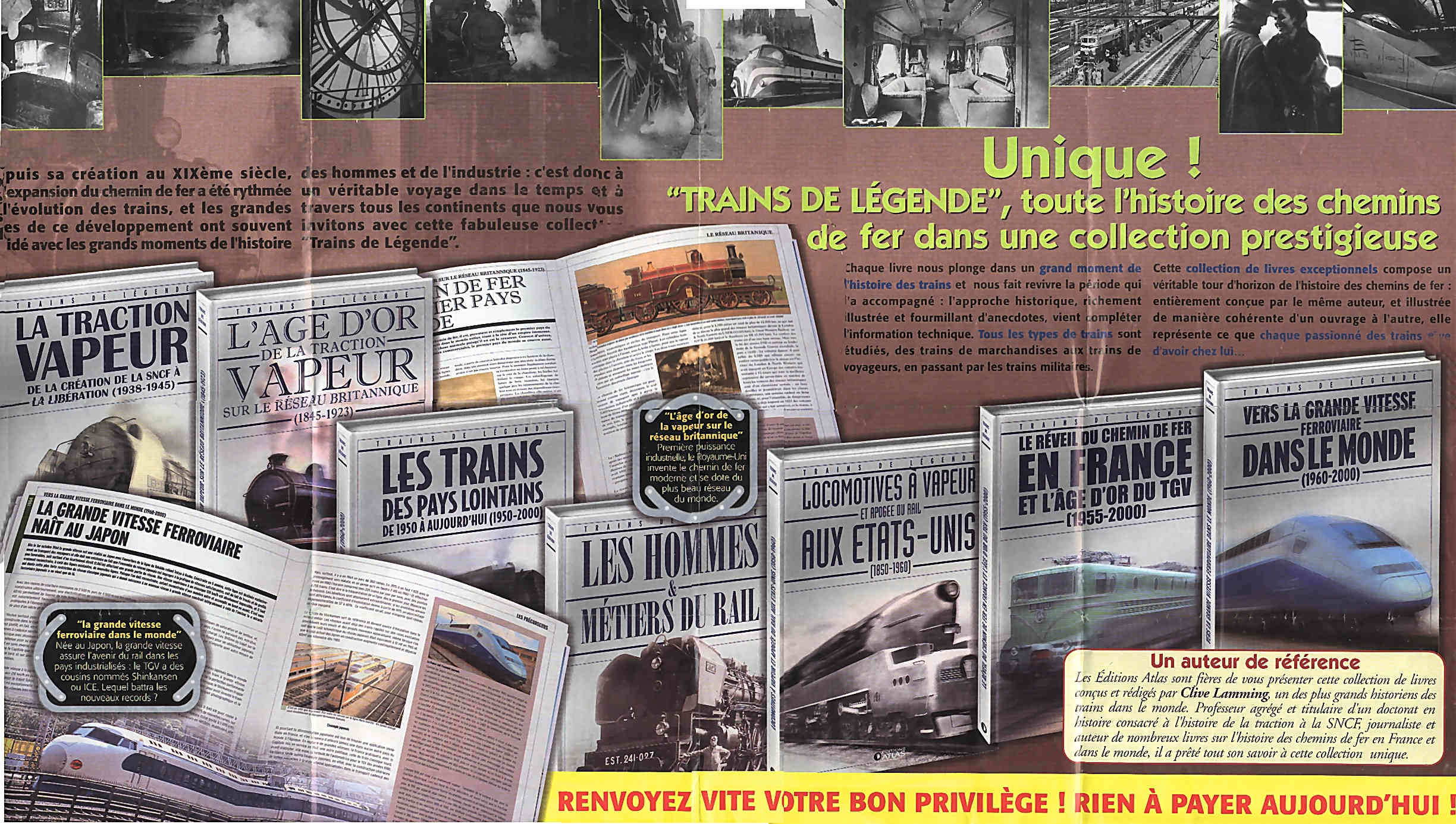Liste des ouvrages de Clive Lamming – Train Consultant Clive Lamming