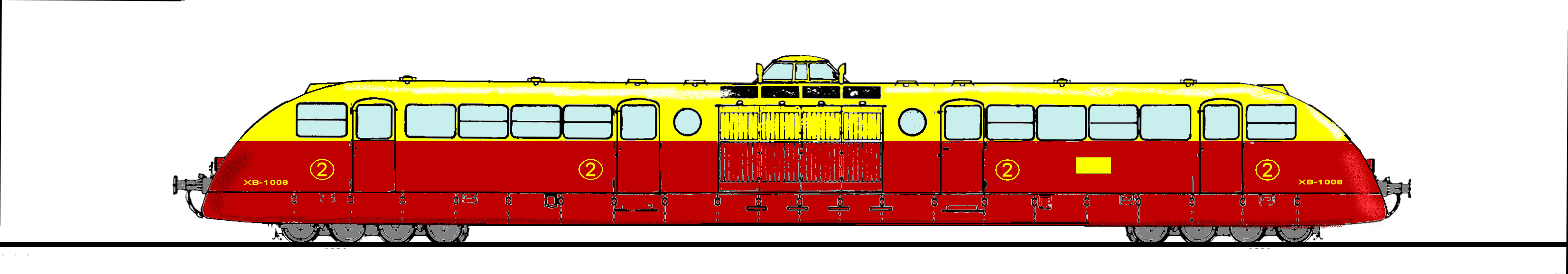 France.2.[1435].Autorail Bugatti-SNCF.Vignette Trainconsultant-Lamming ...